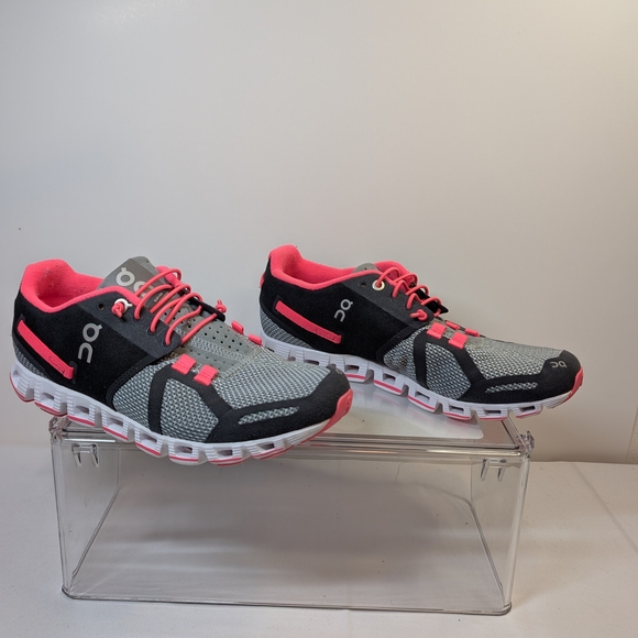 On Running | Shoes | On Cloud Running Shoes 75 Womens Black And Neon ...